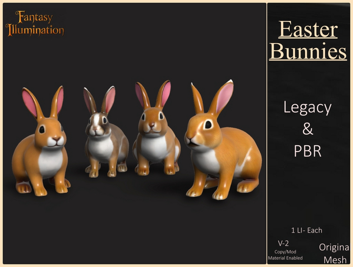 Second Life Marketplace - Easter Bunnies